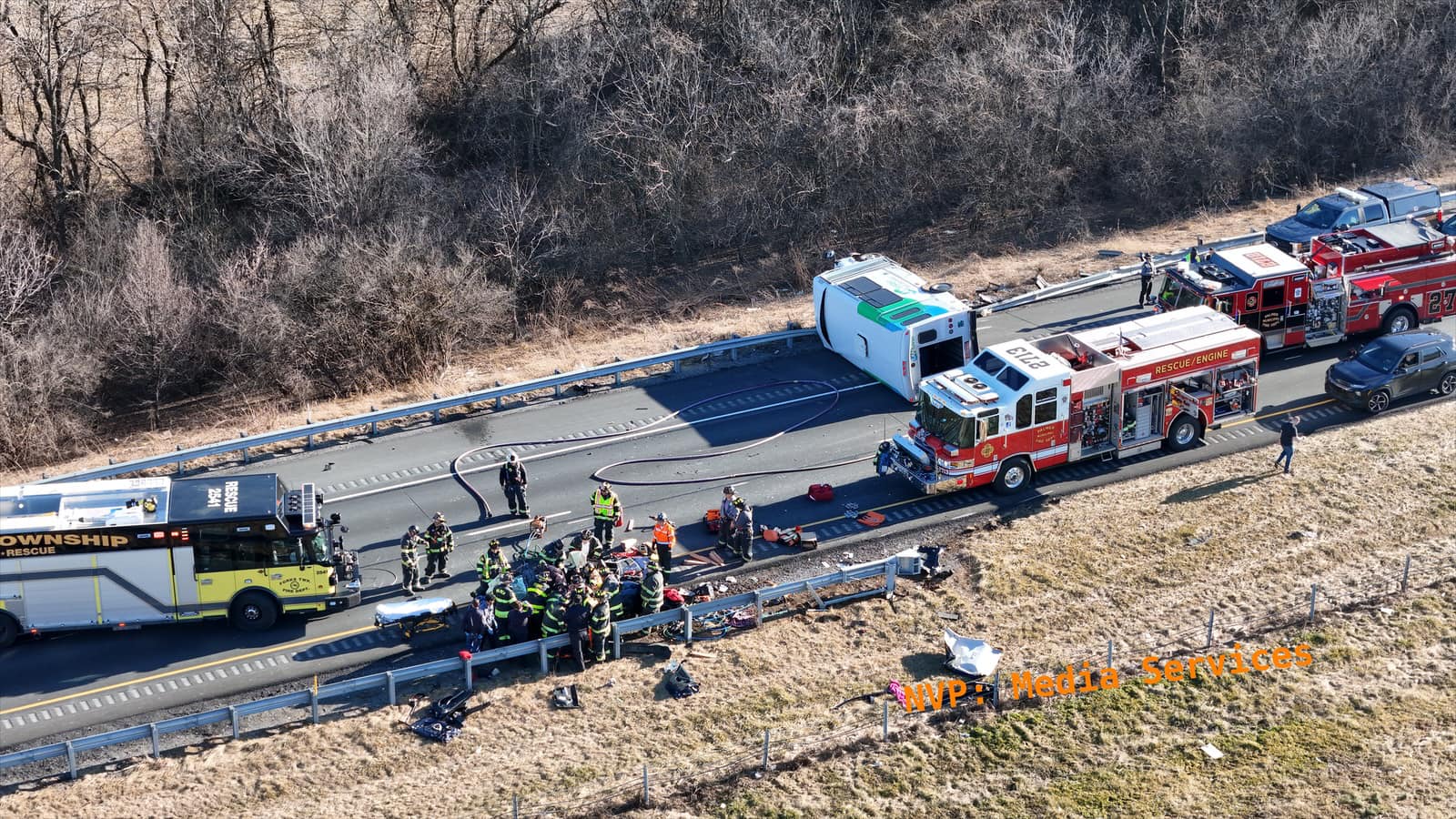 Multiple people taken to hospital after crash on Route 33 - First ...