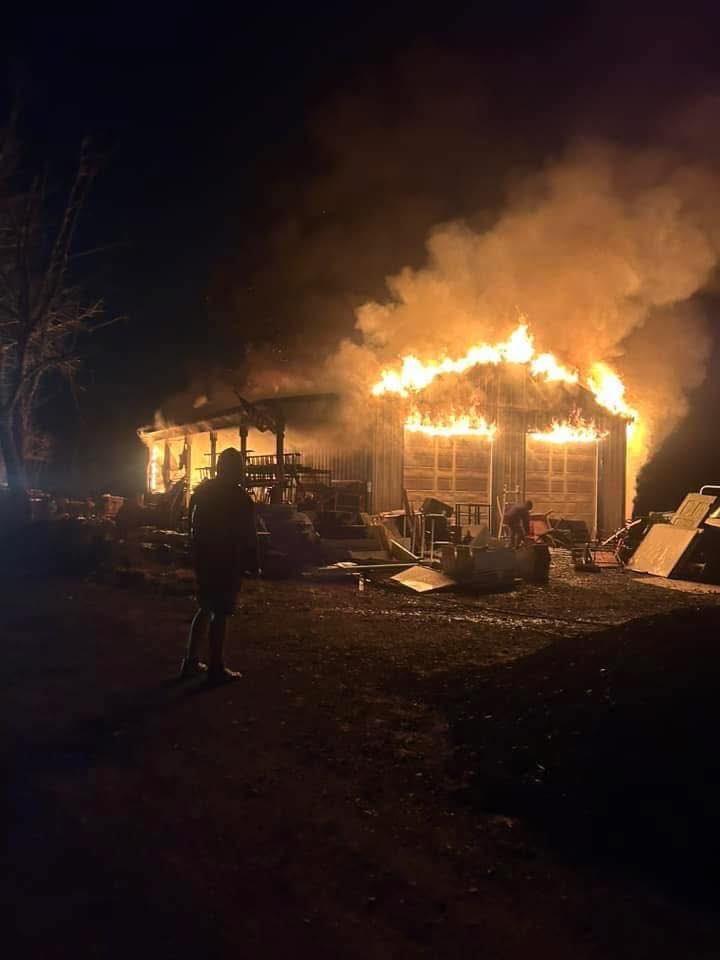 Barn destroyed by fire in Richlandtown - First Source News