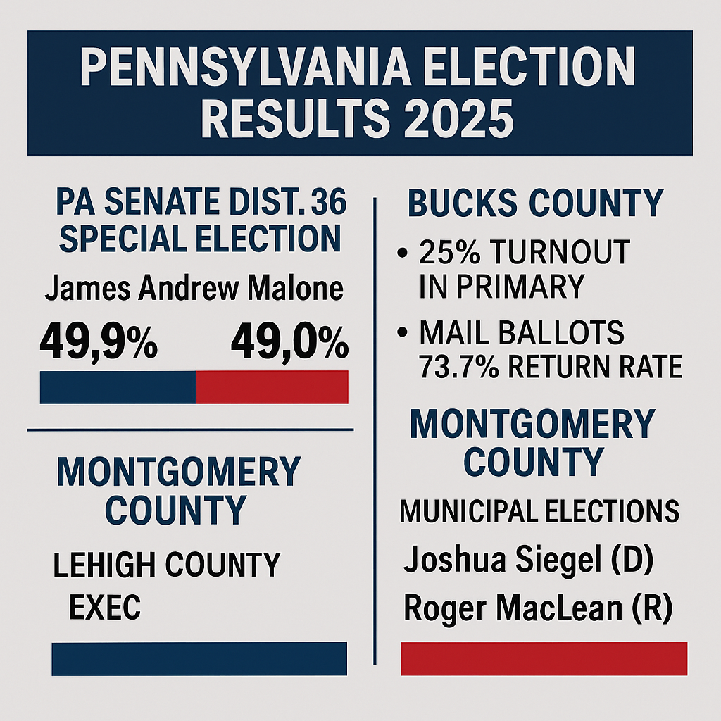 🗳️ Pennsylvania Election Update – 2025 - First Source News