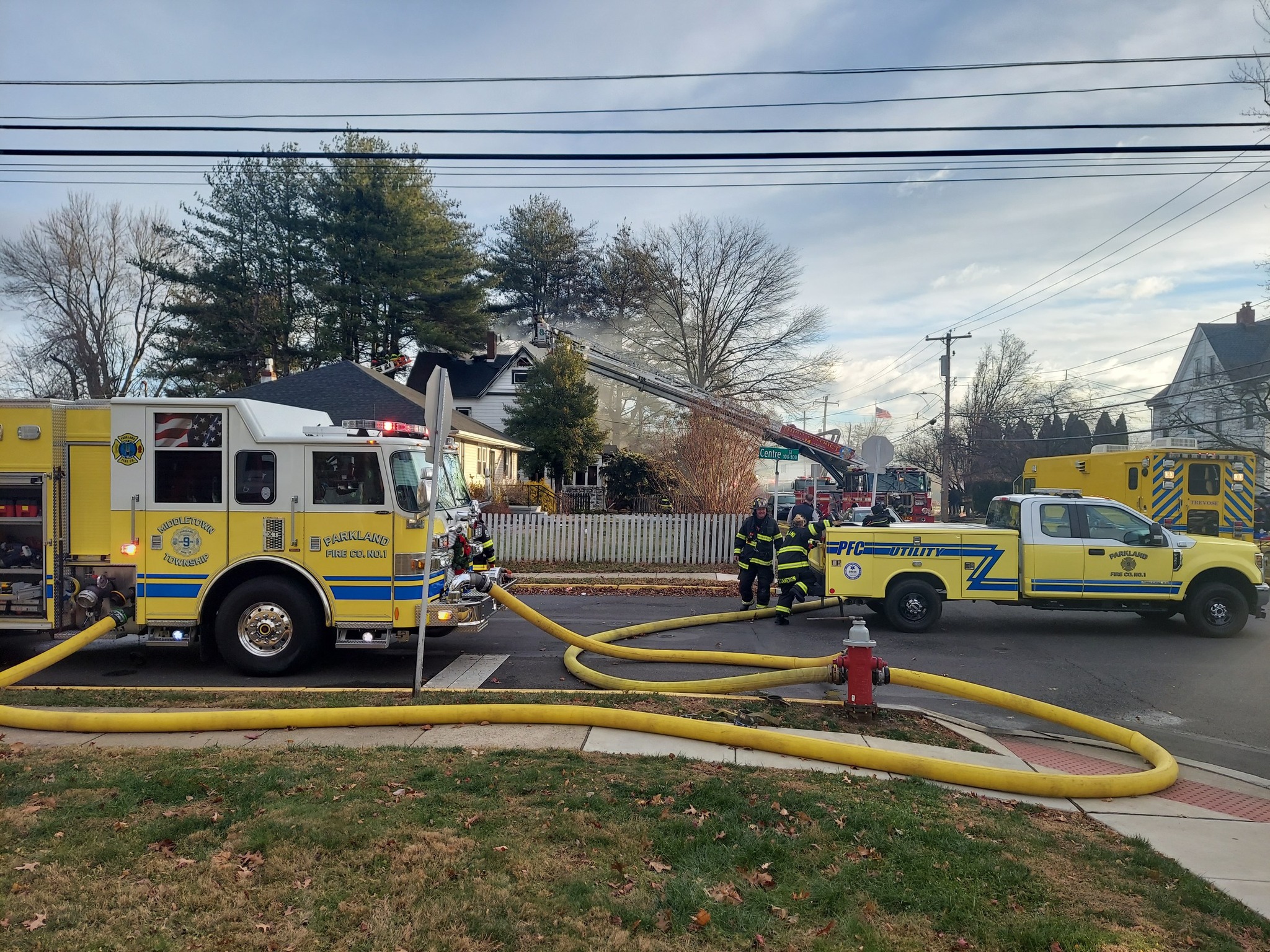 Police Officer Rescues 8 People from Burning Duplex in Penndel Borough ...
