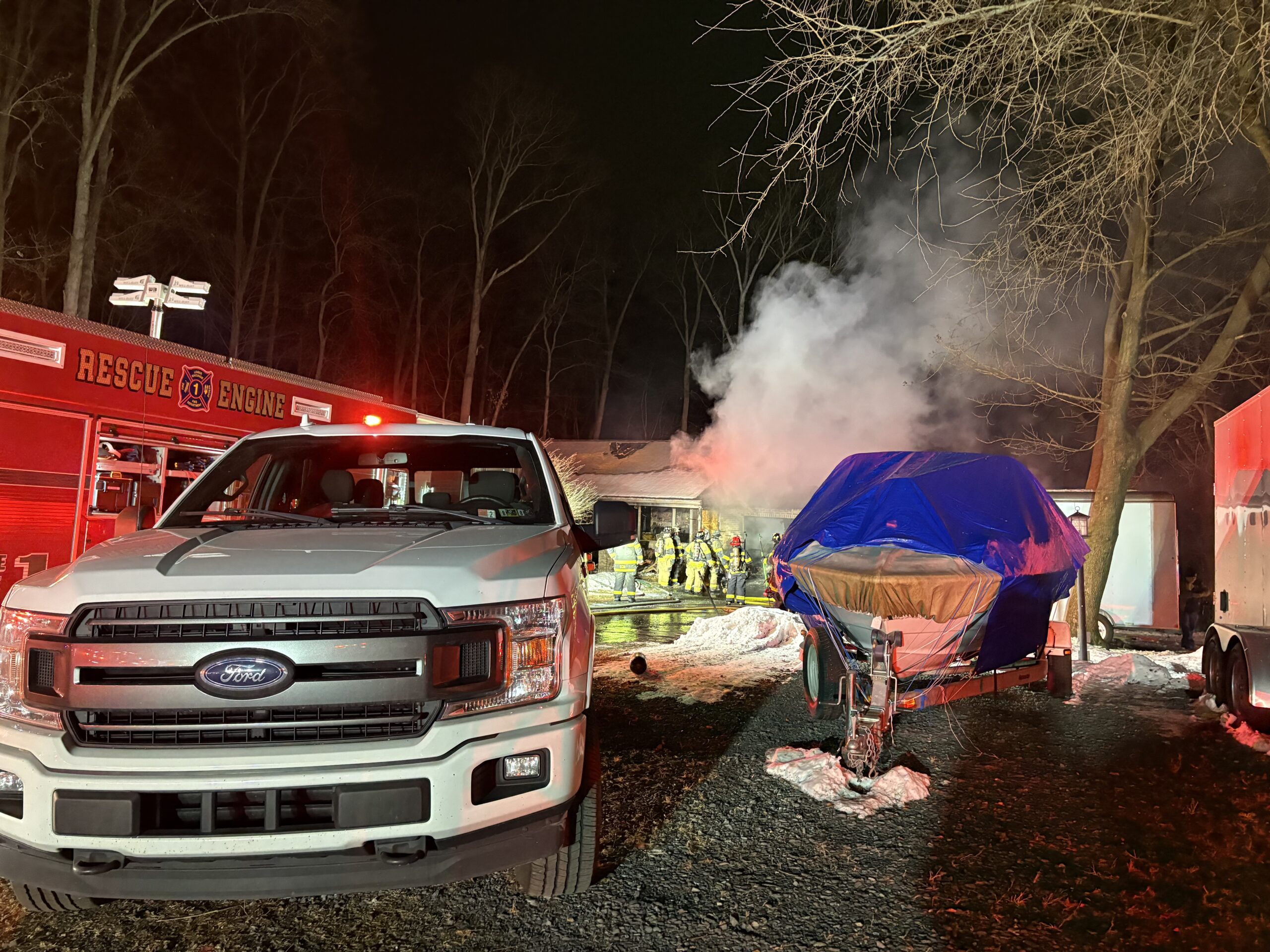 2nd Alarm House Fire in Breinigsville Injures One, Crews Battle Blaze ...